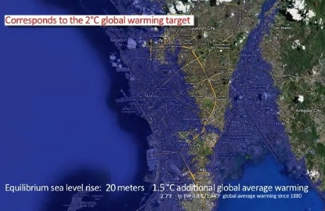 Much of Metro Manila may soon be permanently underwater! – Get Real Post