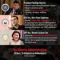 The fuzzy math of Rodrigo Duterte’s critics – Get Real Post