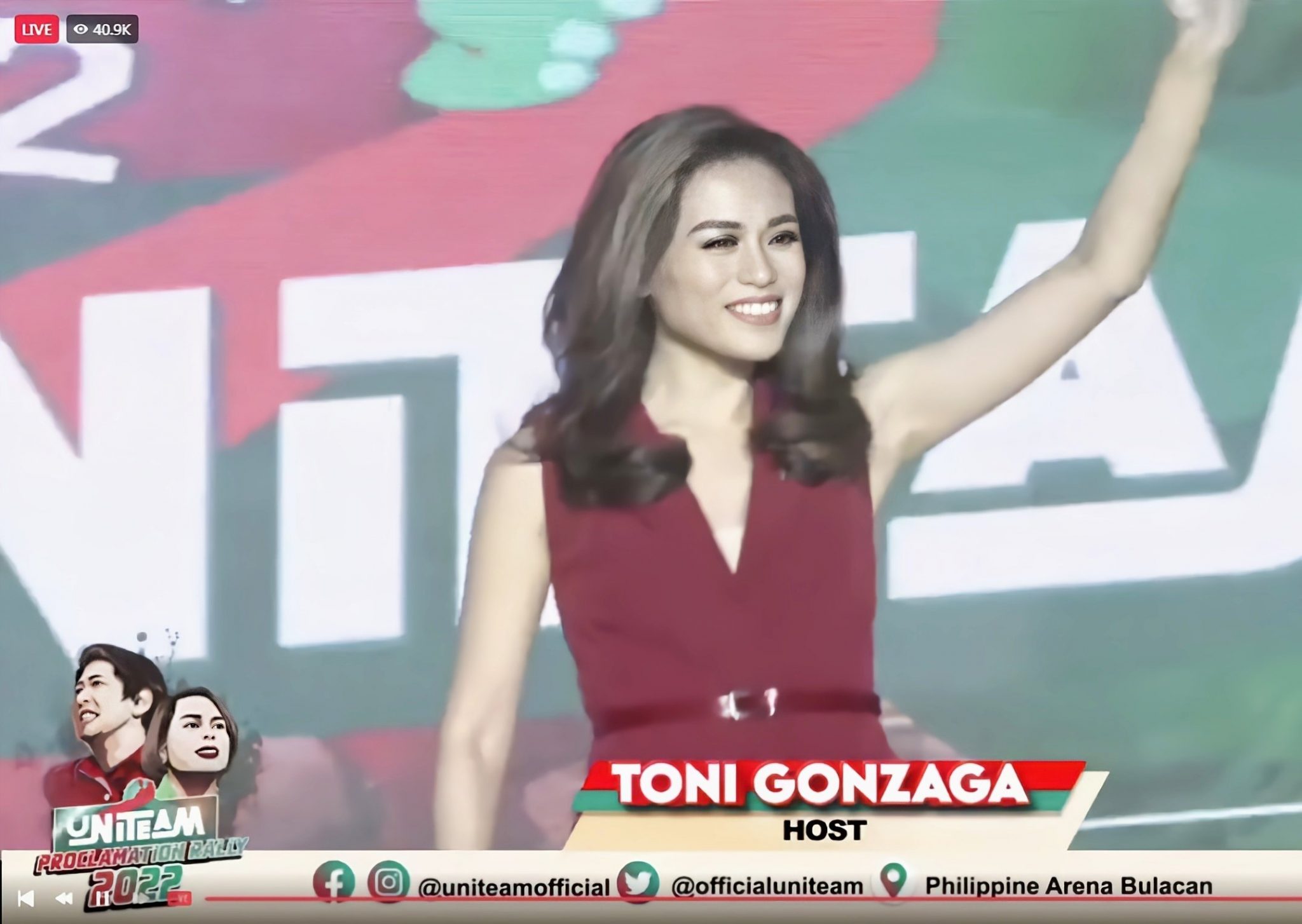 Team Bongbong Marcos – Sara Duterte wows MASSIVE Philippine Arena crowd ...