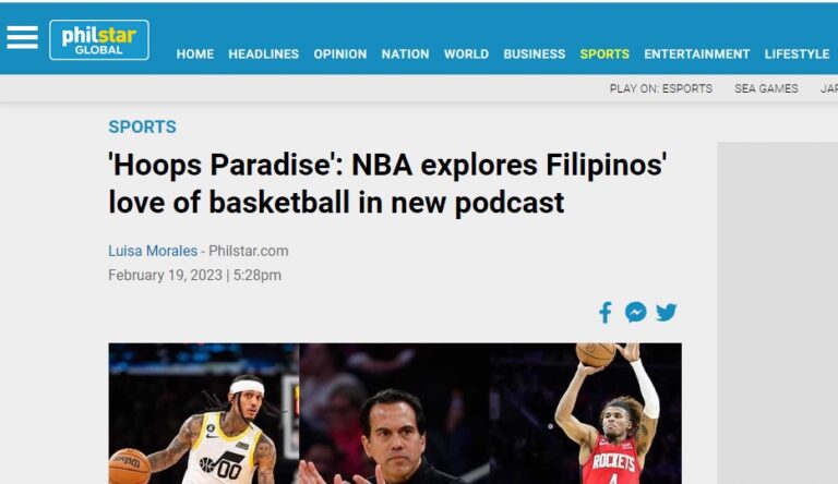 Who Declared The Philippines A Basketball Paradise?? – Get Real Post